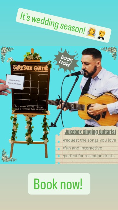 Hire Adrian Peters | Alt-Rock & Pop Singing Guitarist | Entertainment ...